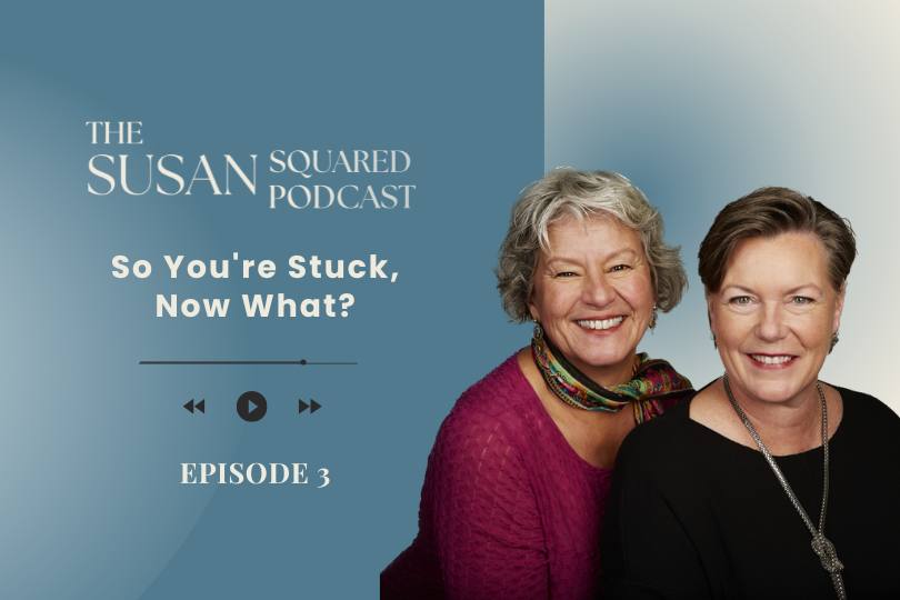 Episode 3: So You're Stuck, Now What? - Susan Squared Podcasts